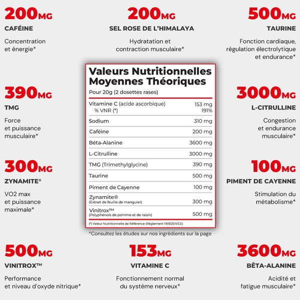 Pre Workout | POWER-UP | Coalition Nutrition | Nassim Sahili